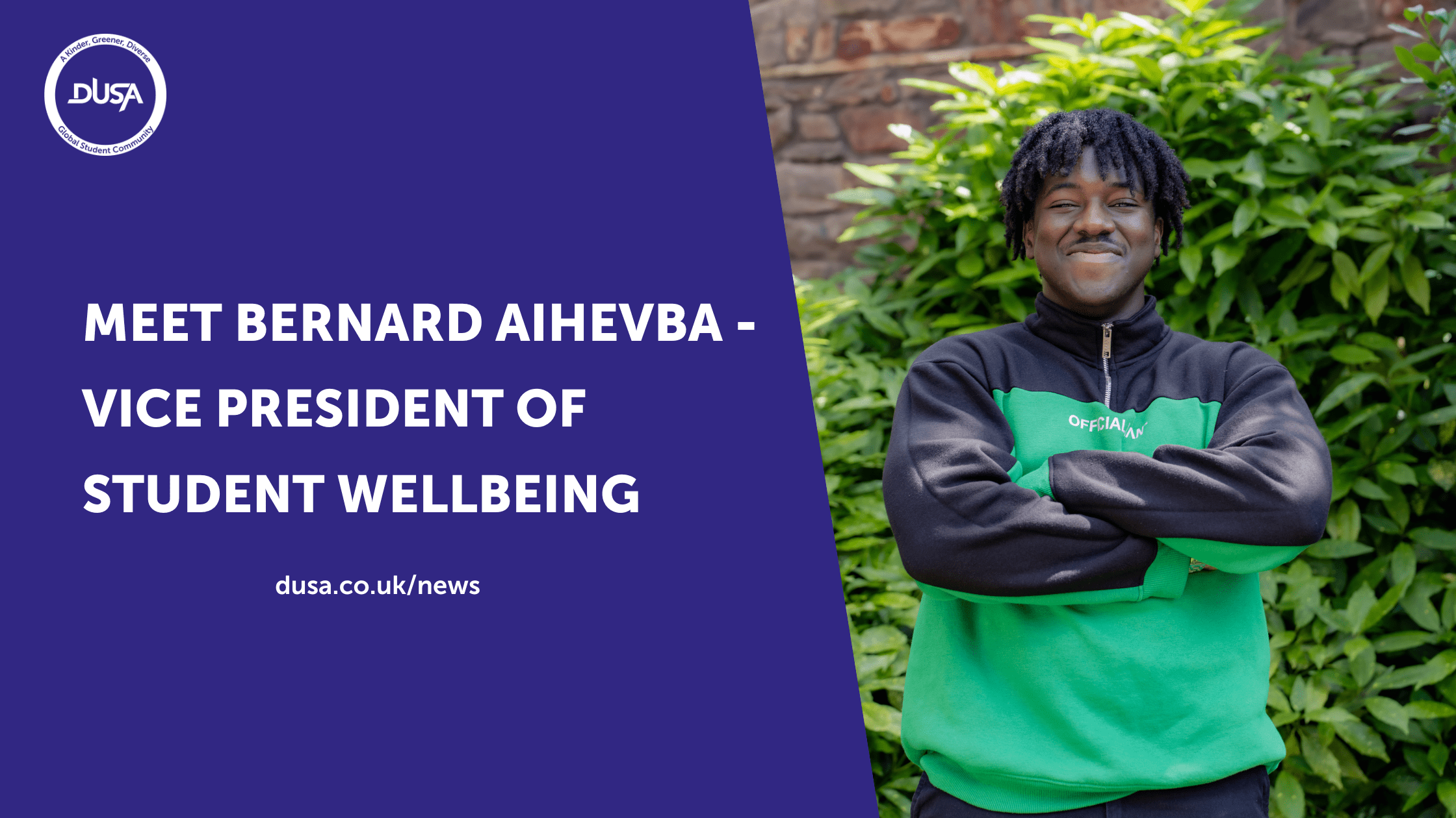 Meet Nyasha Mutembwa - DUSA President